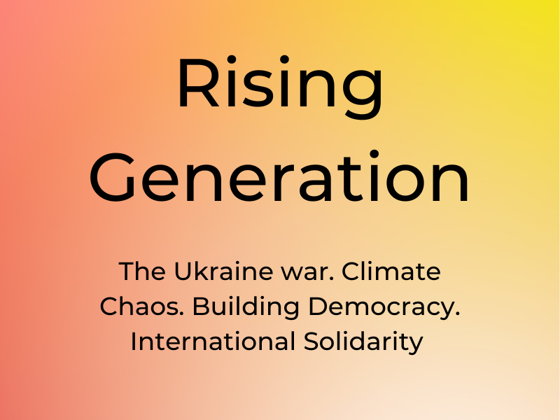 Webinar: Rising Generation – Campaign for Peace, Disarmament and Common ...